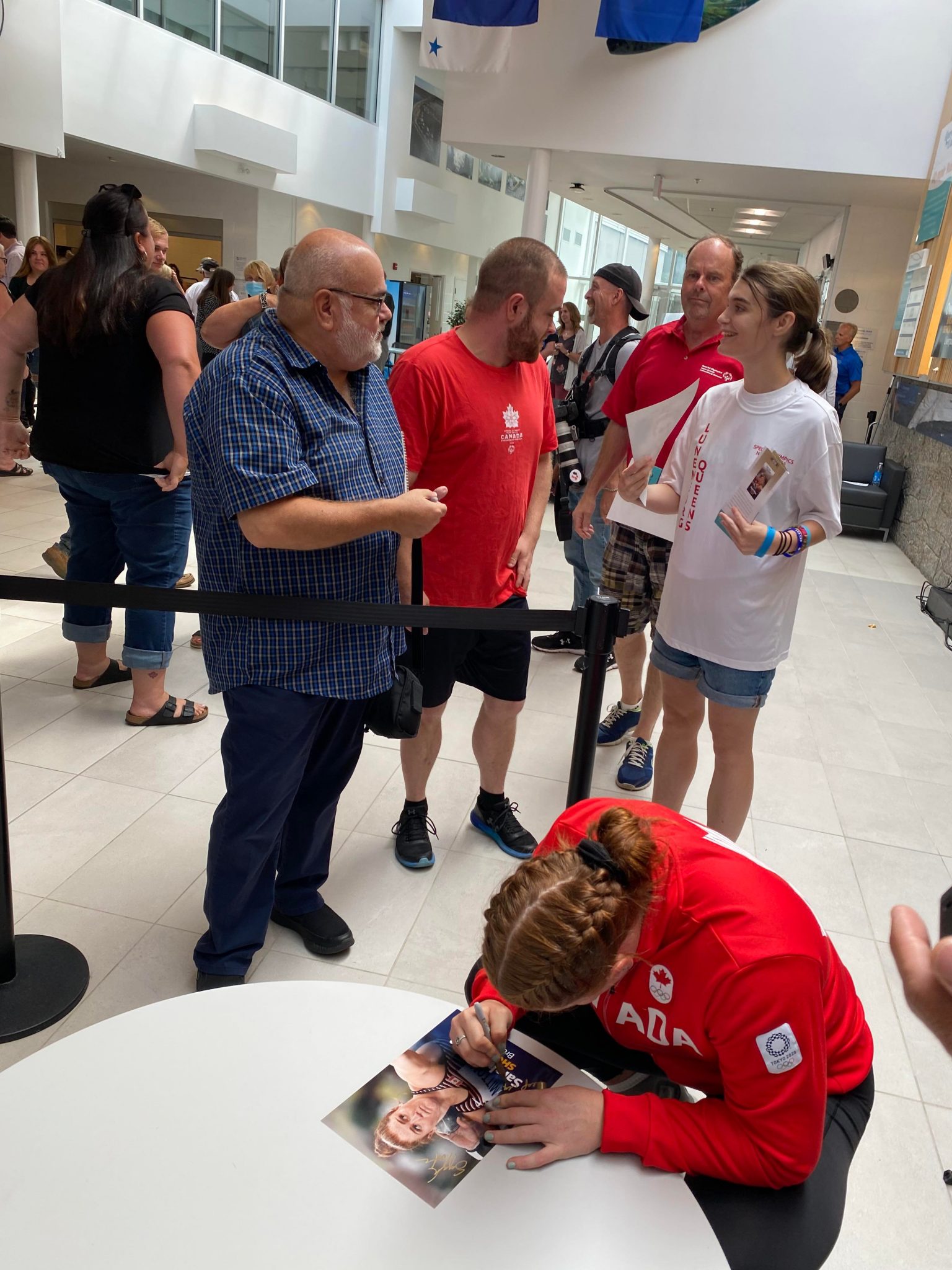 Olympic Wall unveiled at Emera Centre | CKBW