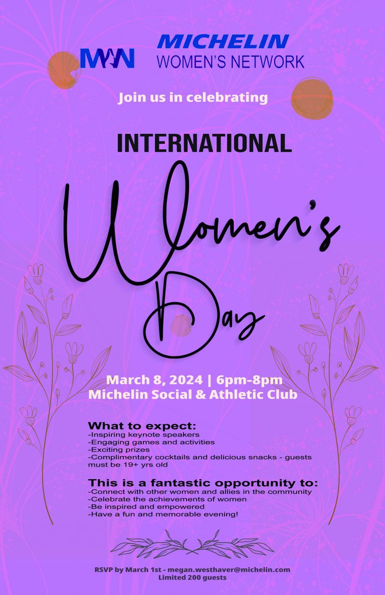 Michelin Bridgewater to host community event for International Women’s ...